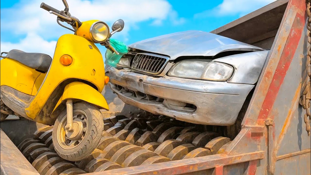 Most Insane Shredding Machine That Destroy Everything! Extreme Powerful ...