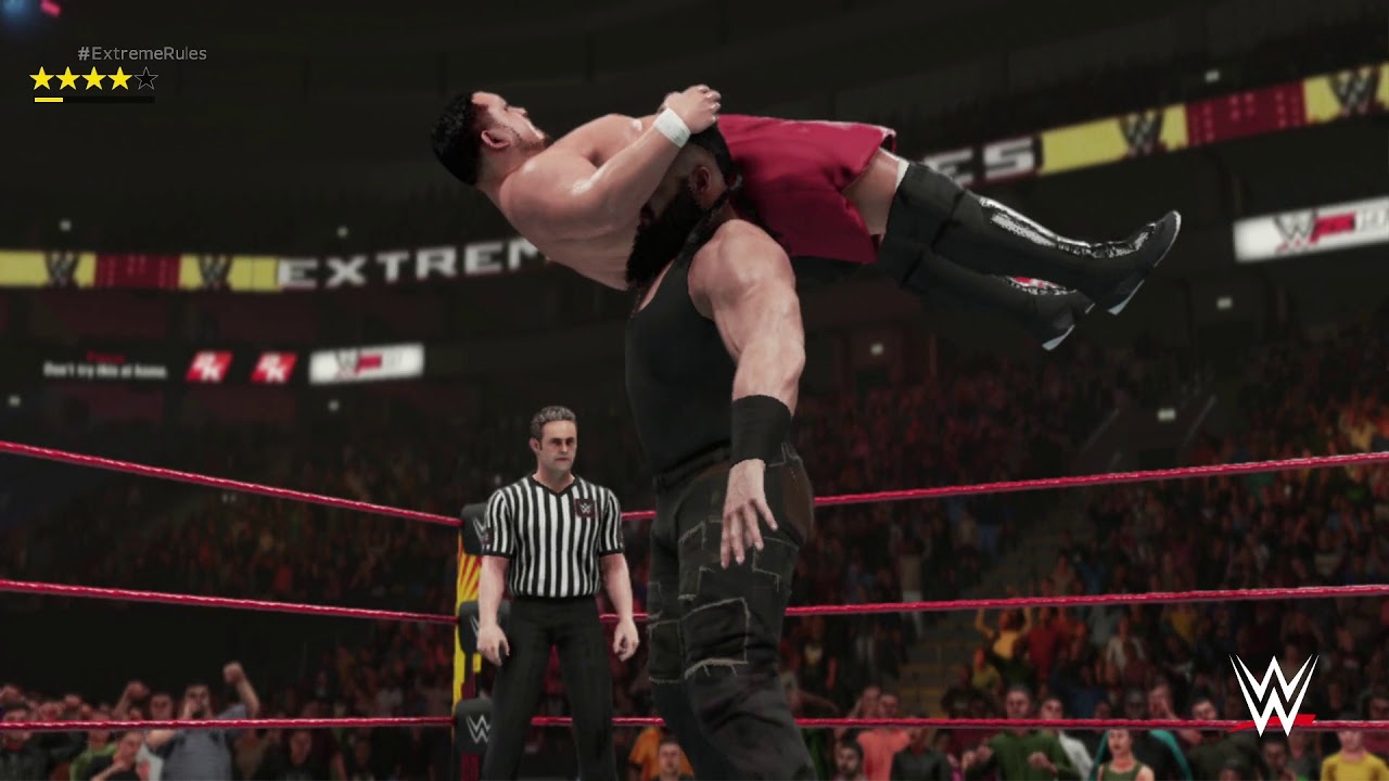 Wwe 2k19 Universe Mode Extreme Rules Ppv Youtube