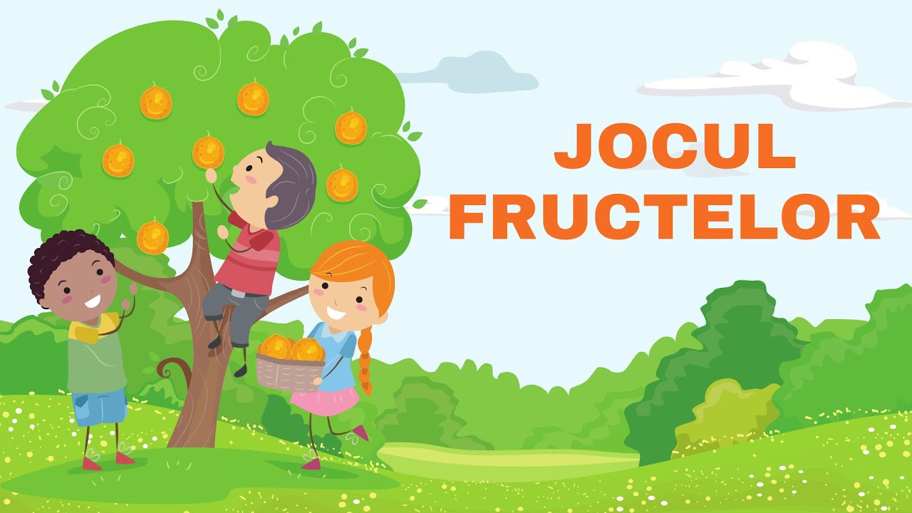 JOCUL FRUCTELOR || joc || copii || fructe - YouTube