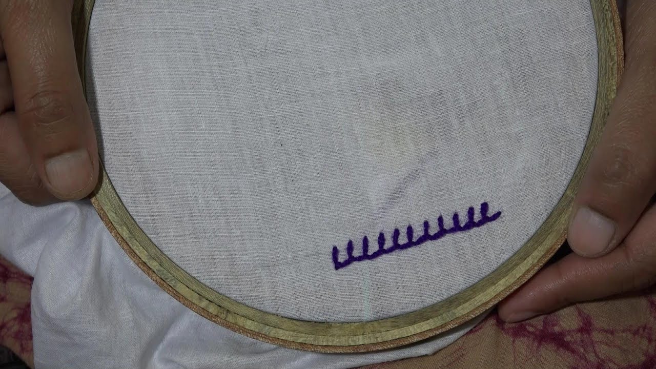 Hand Stitch: Button Stitch For Beginners/ হাতের সেলাই: বোতাম সেলাই ...