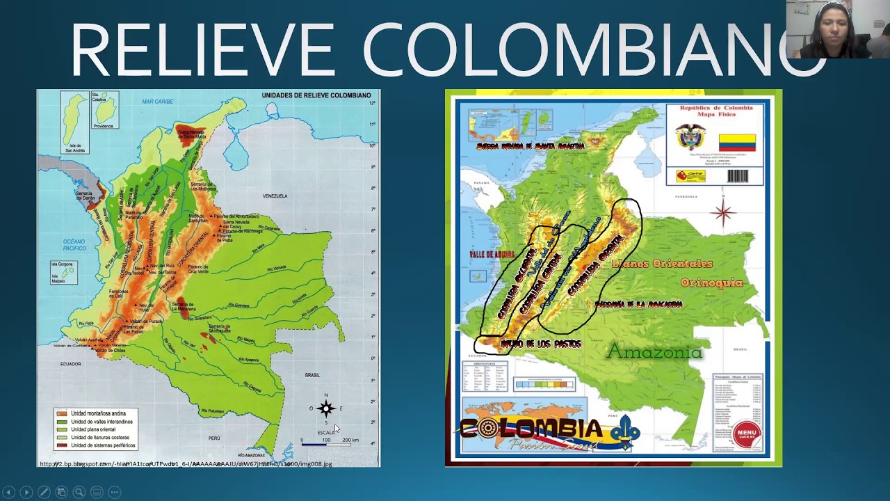 CLASE DE SOCIALES - RELIEVE DE COLOMBIA - 5 - YouTube
