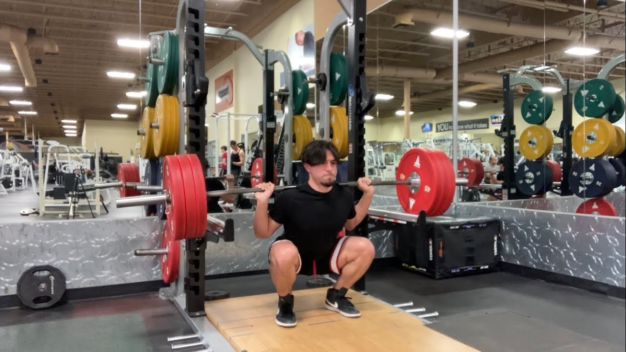 THP STRENGTH JOURNEY: Week 8 Slow Squats and Heavy Power Cleans - YouTube