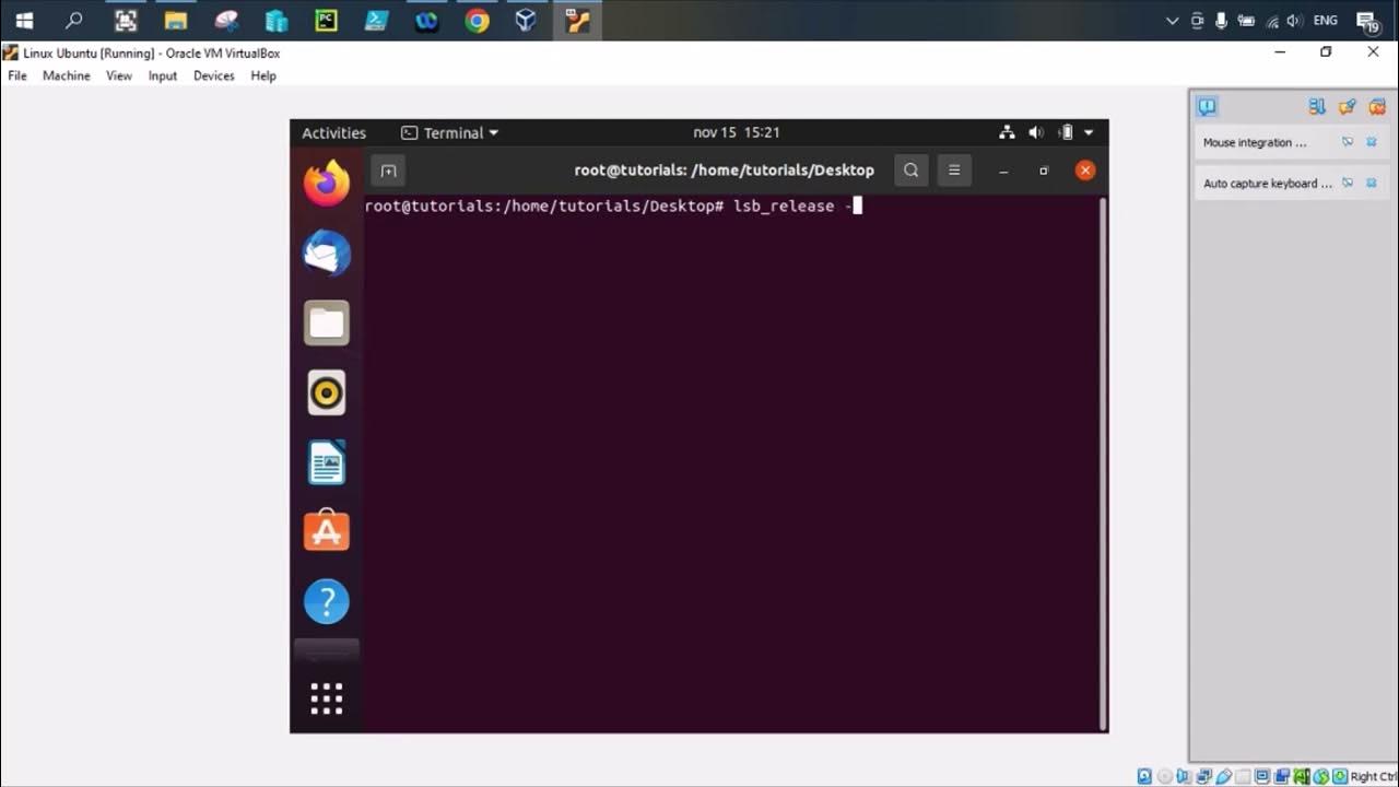 Comanda care afiseaza detalii despre sistemul de operare Linux - YouTube