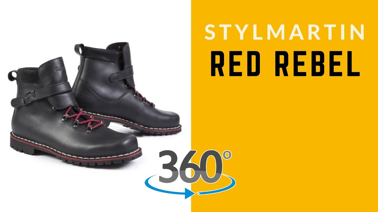 Stylmartin Red Rebel - 360° Oram - YouTube
