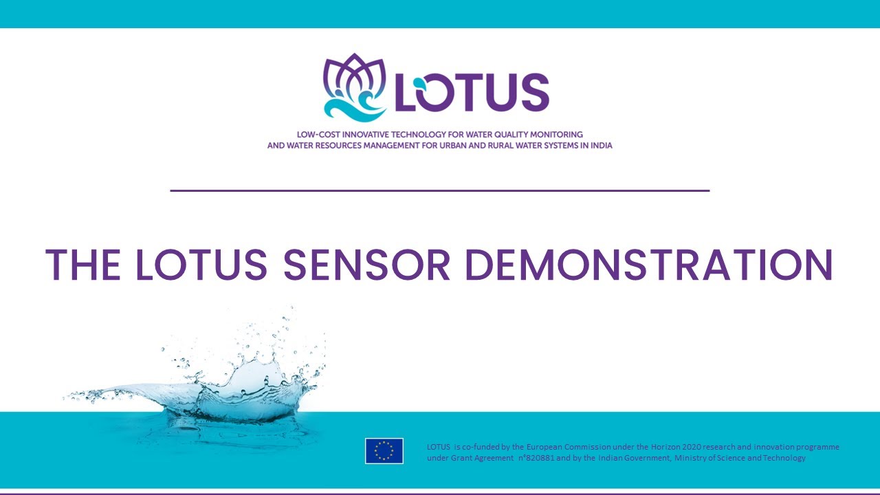 The LOTUS sensor demonstration in Sense-City with Dr Bérengère Lebental ...