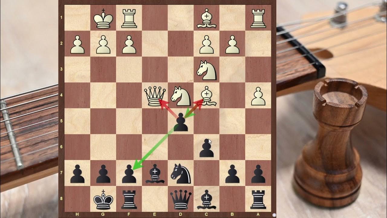 ДЕБЮТНАЯ ловушка за черных в шахматах - YouTube