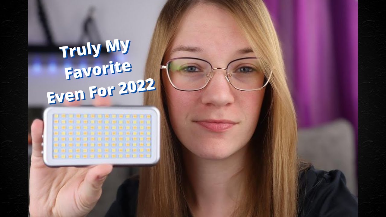 Wireless, Bright, Dimmable Light For: Vlogging, YouTube, TikTok & More ...