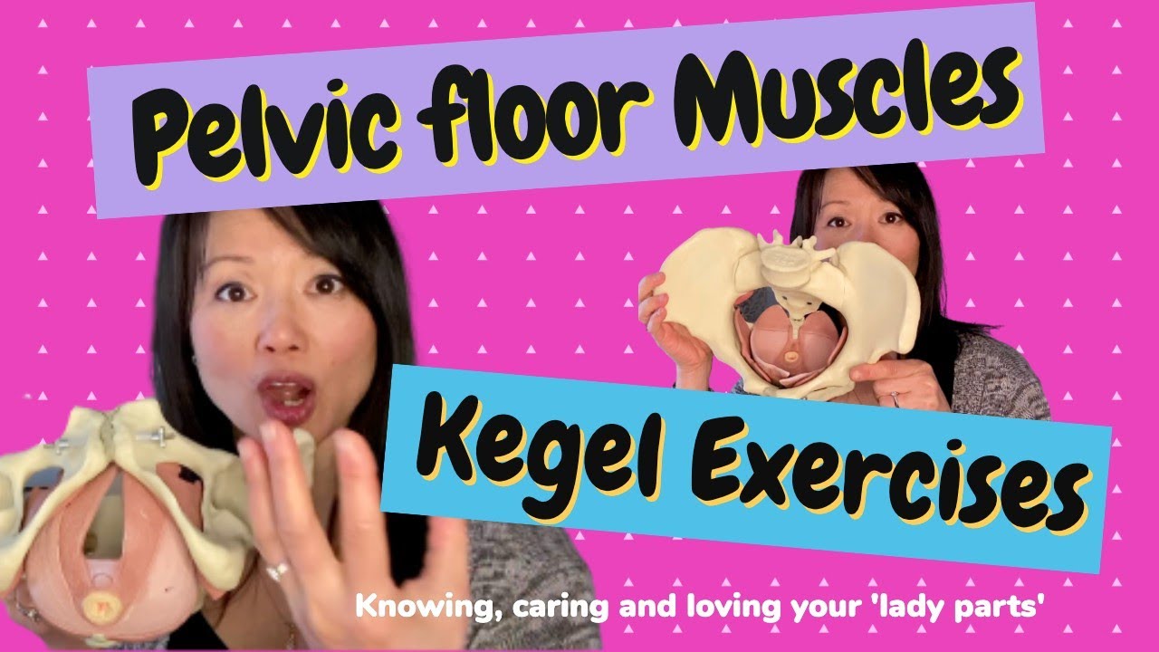 PELVIC FLOOR MUSCLES - KEGEL EXERCISES - Knowing your 'LADY PARTS!!' # ...
