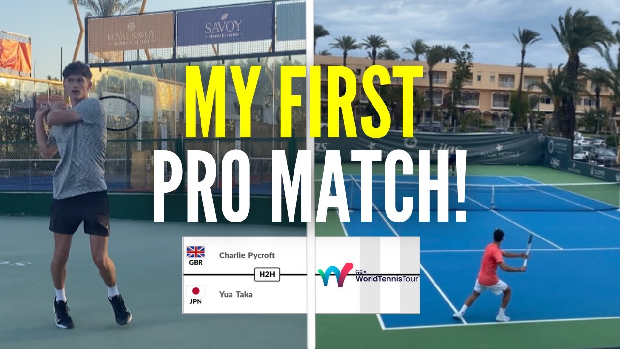 I Played My First ITF Futures Match! - YouTube