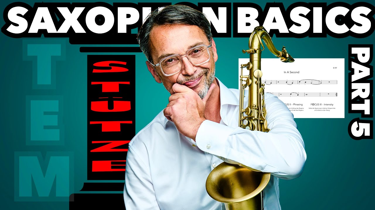 Atemtechnik für das Saxophon - in 3 Schritten zur Atemstütze - YouTube