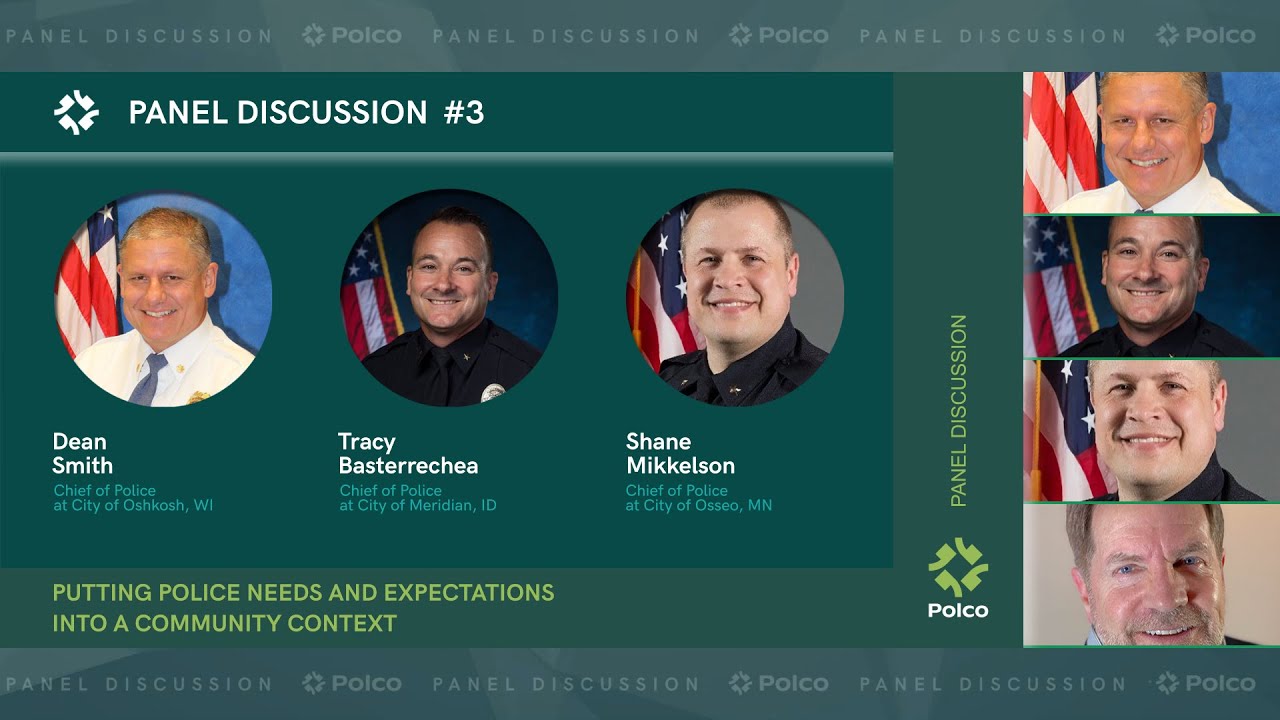 Panel 3: Putting Police Needs And Expectations Into A Community Context ...