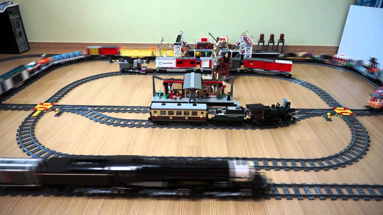 lego triplex steam locomotive 1 - YouTube
