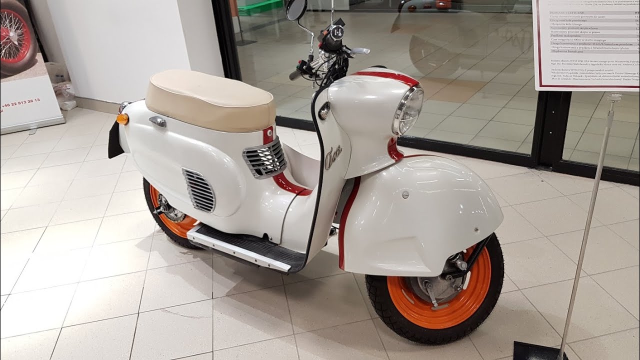 WFM Osa-E - Electric Polish Scooter Wasp-E - YouTube