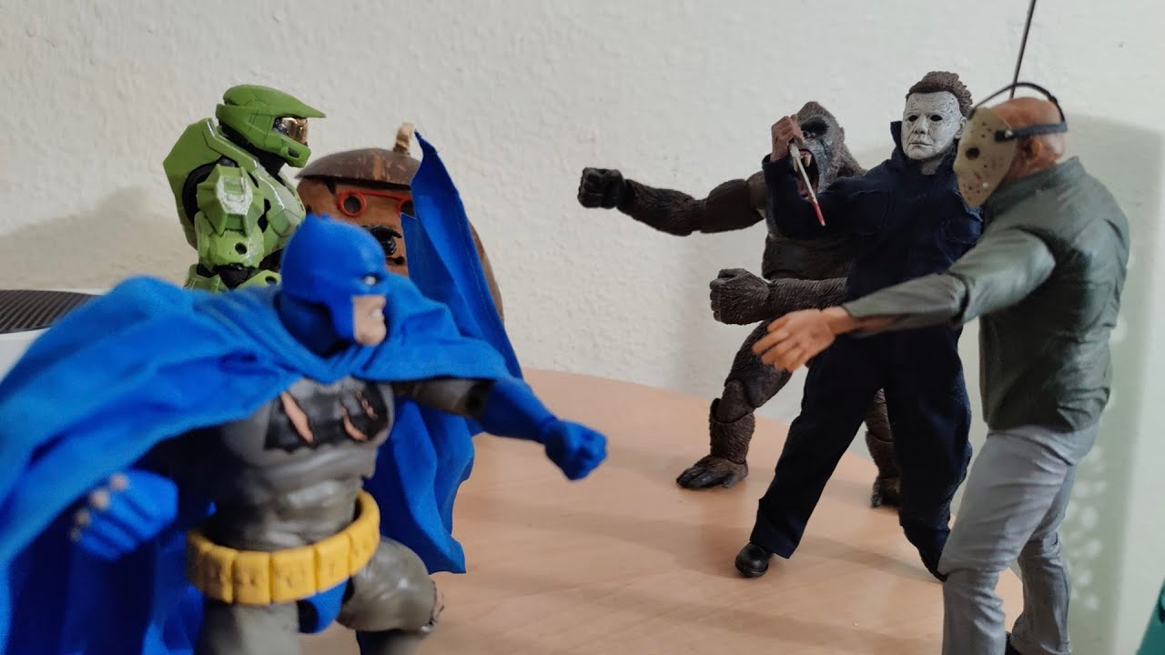 Action figure war stop motion...pt1 - YouTube