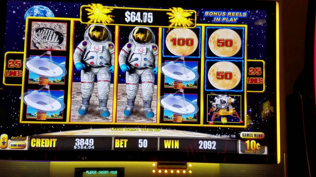 **RETRIGGER**NEW LIGHTING LINK MOON RACER FREE GAMES .10 CENT ...