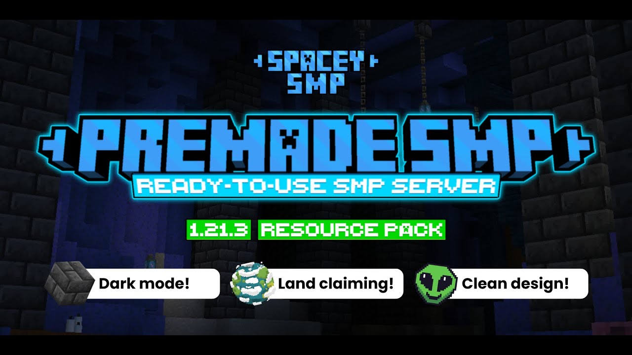SpaceySMP - Ready-to-Use SMP Server - YouTube