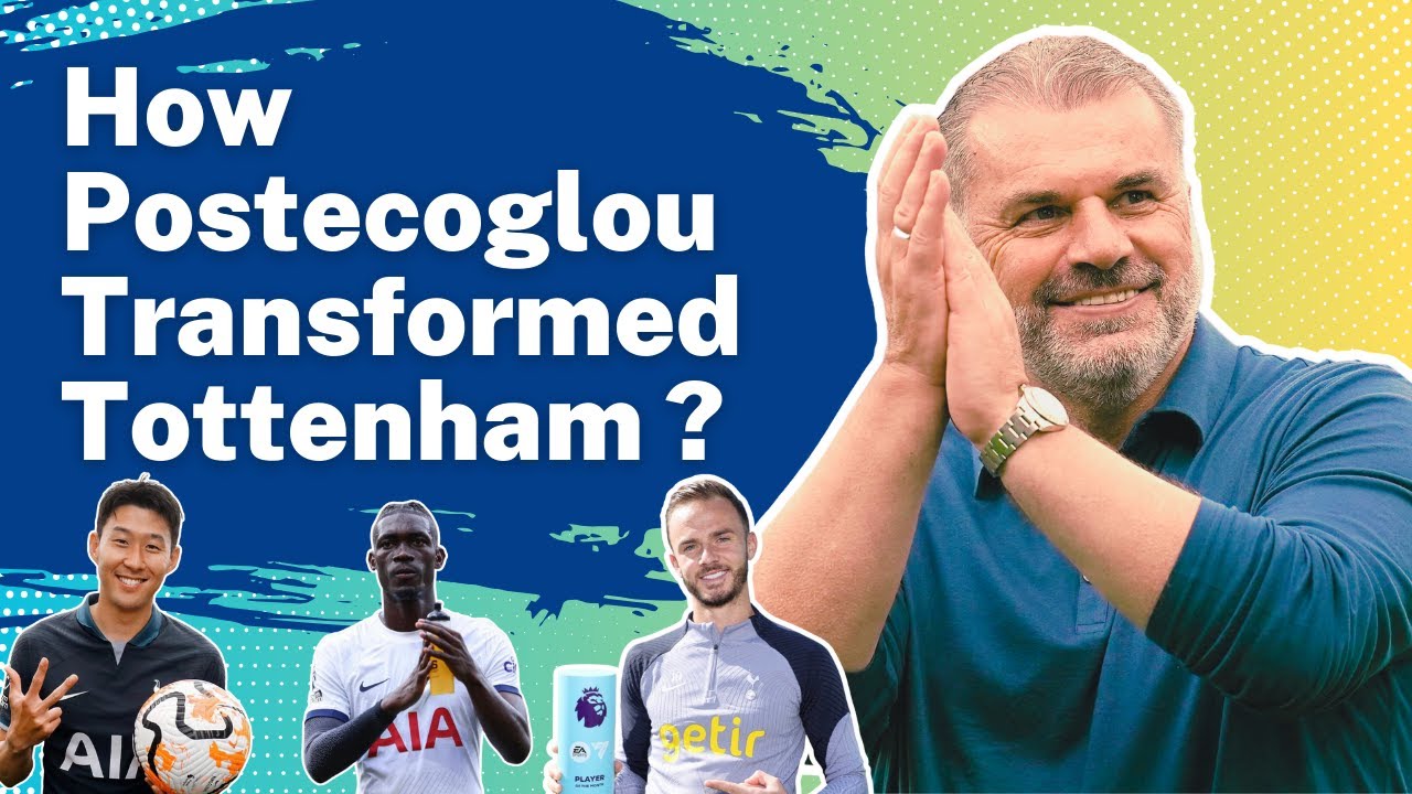 How Postecoglou transformed Tottenham hotspur? Tactics explained! - YouTube