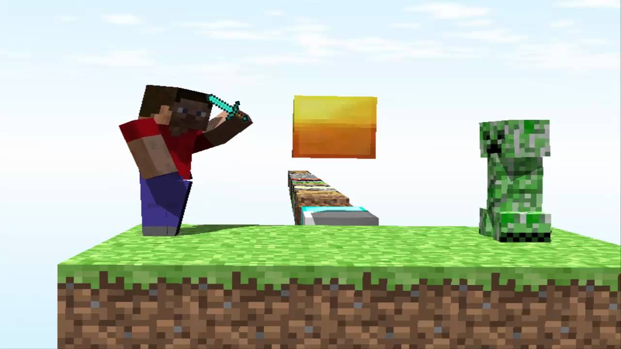 Minecraft Animation "steve VS creeper" - YouTube