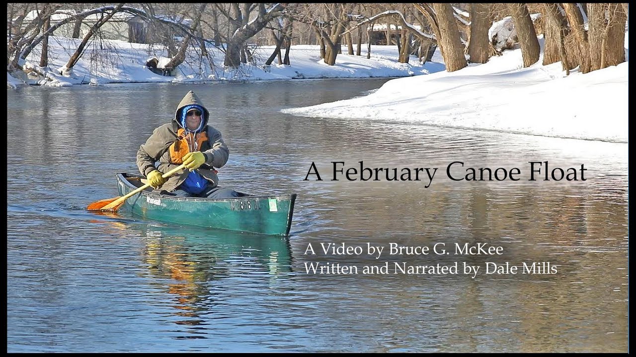February Canoe Float - YouTube