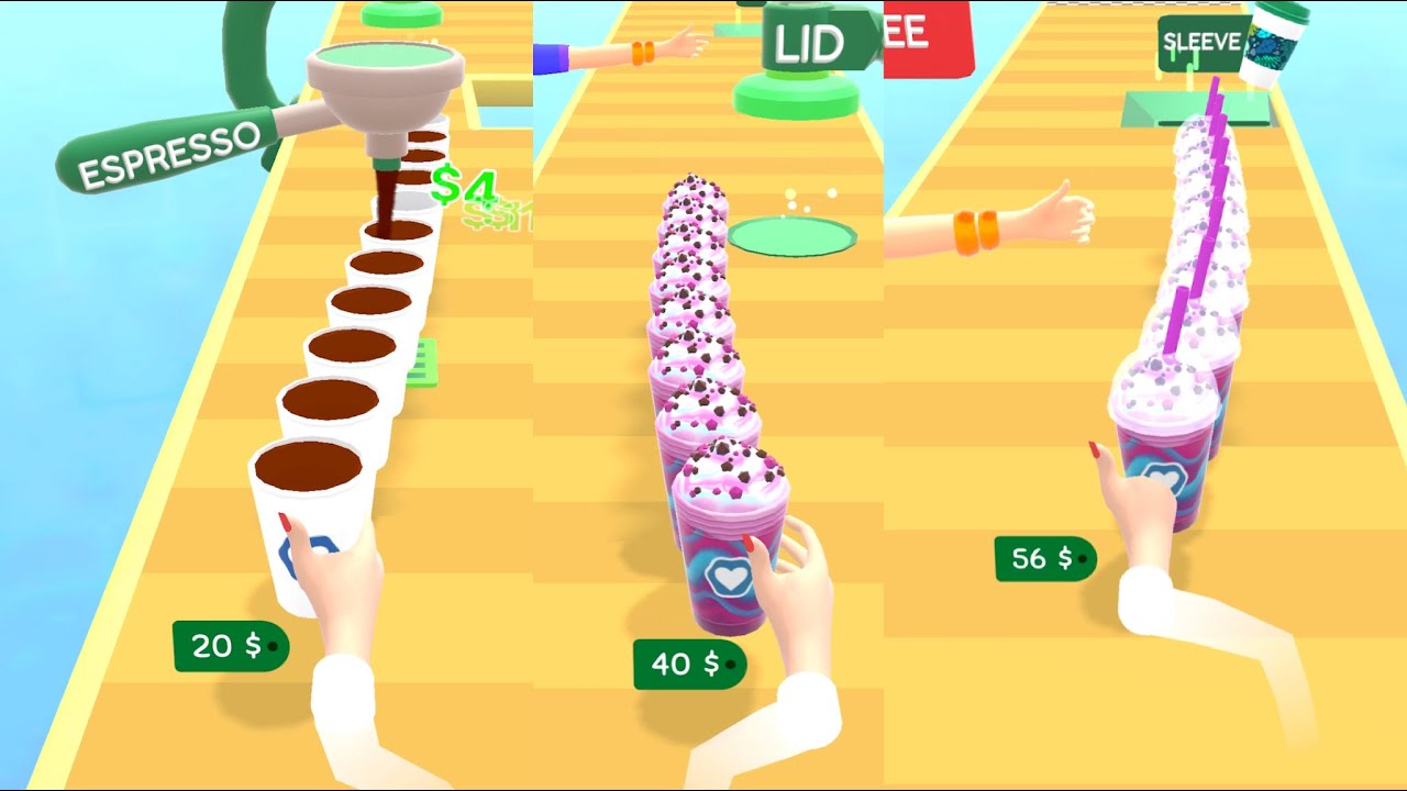 COFFEE STACK - All Levels Gameplay Walkthrough Android iOS - YouTube