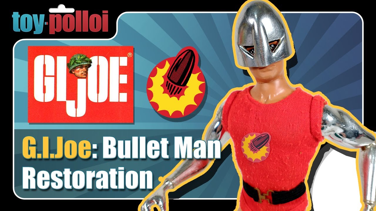 Vintage G.I.Joe Bullet Man repair - Toy Polloi - YouTube