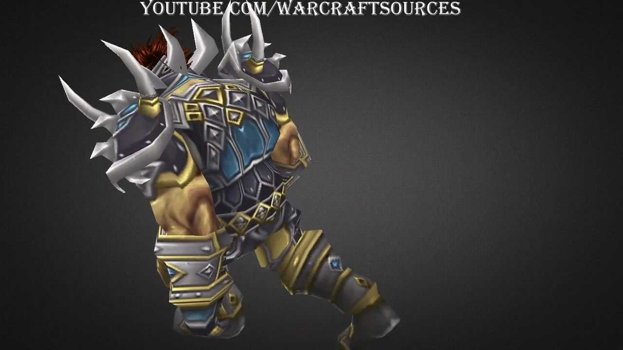 Orc Warrior Tier 1 armor set - T1 - Battlegear of Wrath - YouTube