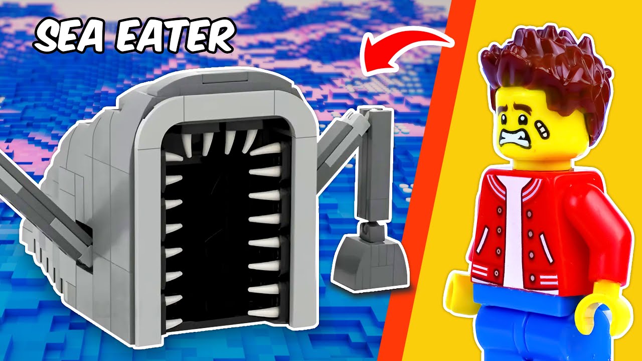 I Build A LEGO SEA EATER: Creepy LEGO Monster | FUNZ Bricks - YouTube