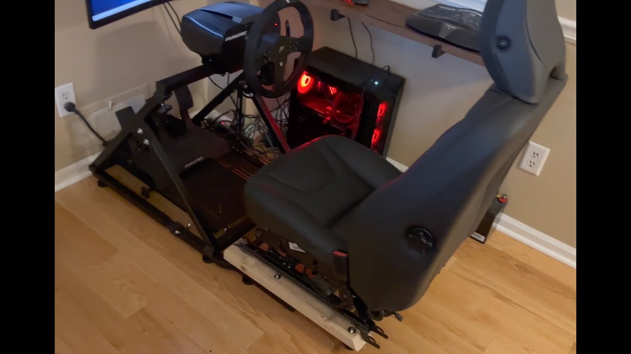 Power Volvo Seat Sim Rig Setup - YouTube