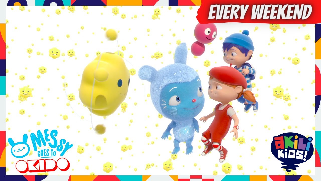 Messy Goes To OKIDO | Atoms Vs Sandwiches | Akili Kids! - YouTube