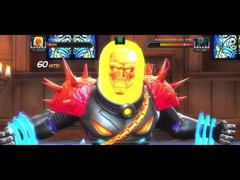 MCOC: GrandMaster's Gauntlet Solo of BPCW - Amazing buff control - YouTube