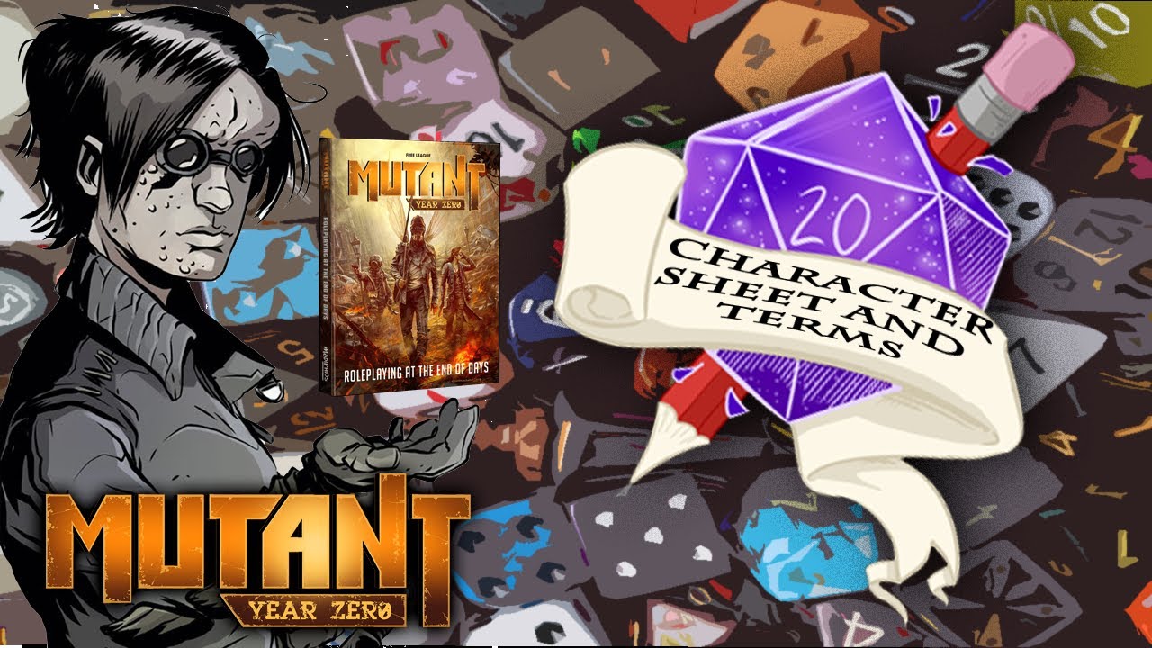 The Mutant Year Zero Character Sheet and Basics - RPGenesis Mutant Year ...