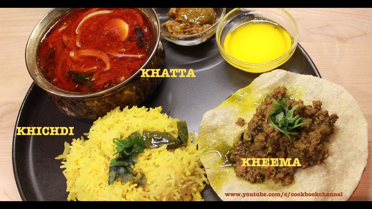 Khichdi Kheema Khatta | Minced Meat Recipe | Red Lentil | khichdi ...
