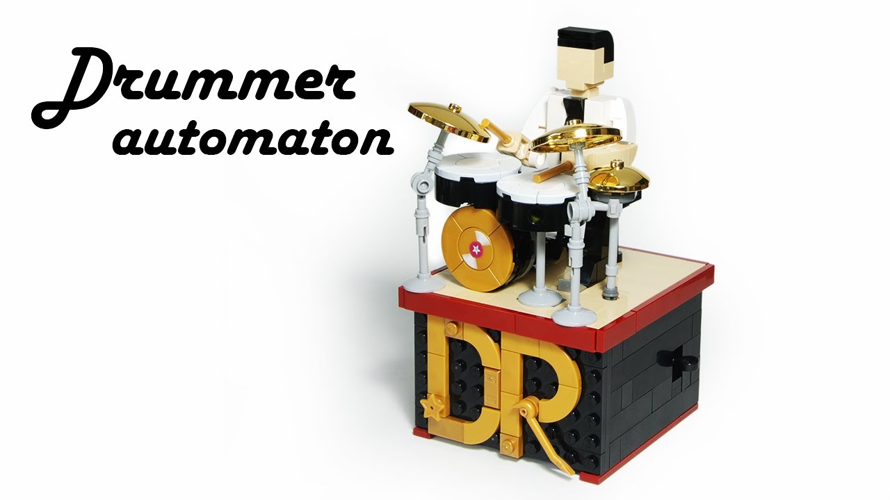 LEGO® Drummer Automaton - YouTube