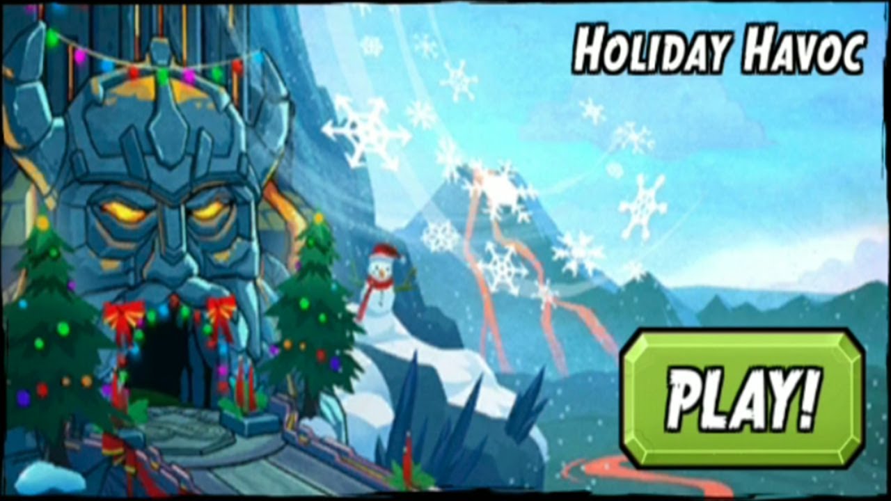 Temple Run 2 HOLIDAY HAVOC WITH BARRY BONES MUMMY ANDROID GAMEPLAY ...