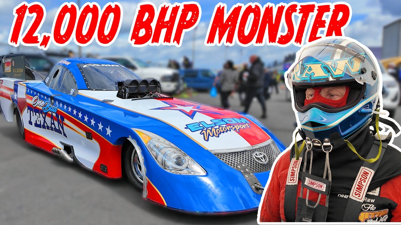 PILOTING A NITRO FUNNY CAR | Andy Raw - One Bad Nitro Bug - YouTube
