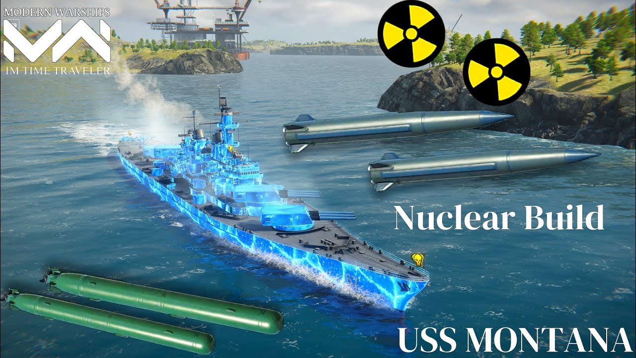 USS Montana With Nuclear Equipment ☢️ | Modern Warships - YouTube