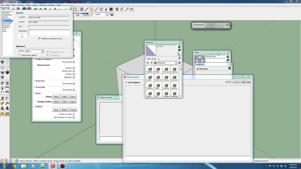Sketchup Full Screen Plugin Youtube