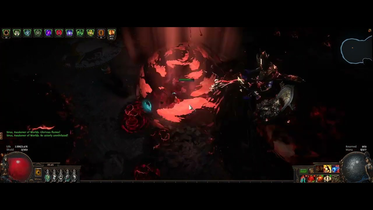 POE 3.17 Armour Stacking Champion - Sirus The Awakener - YouTube