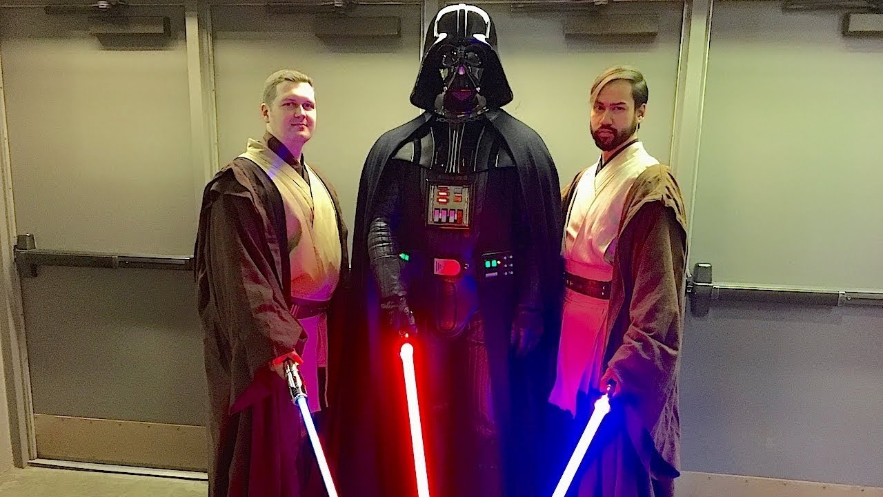 Star Wars Night with the Alaska Aces and a Lightsaber Battle with ...