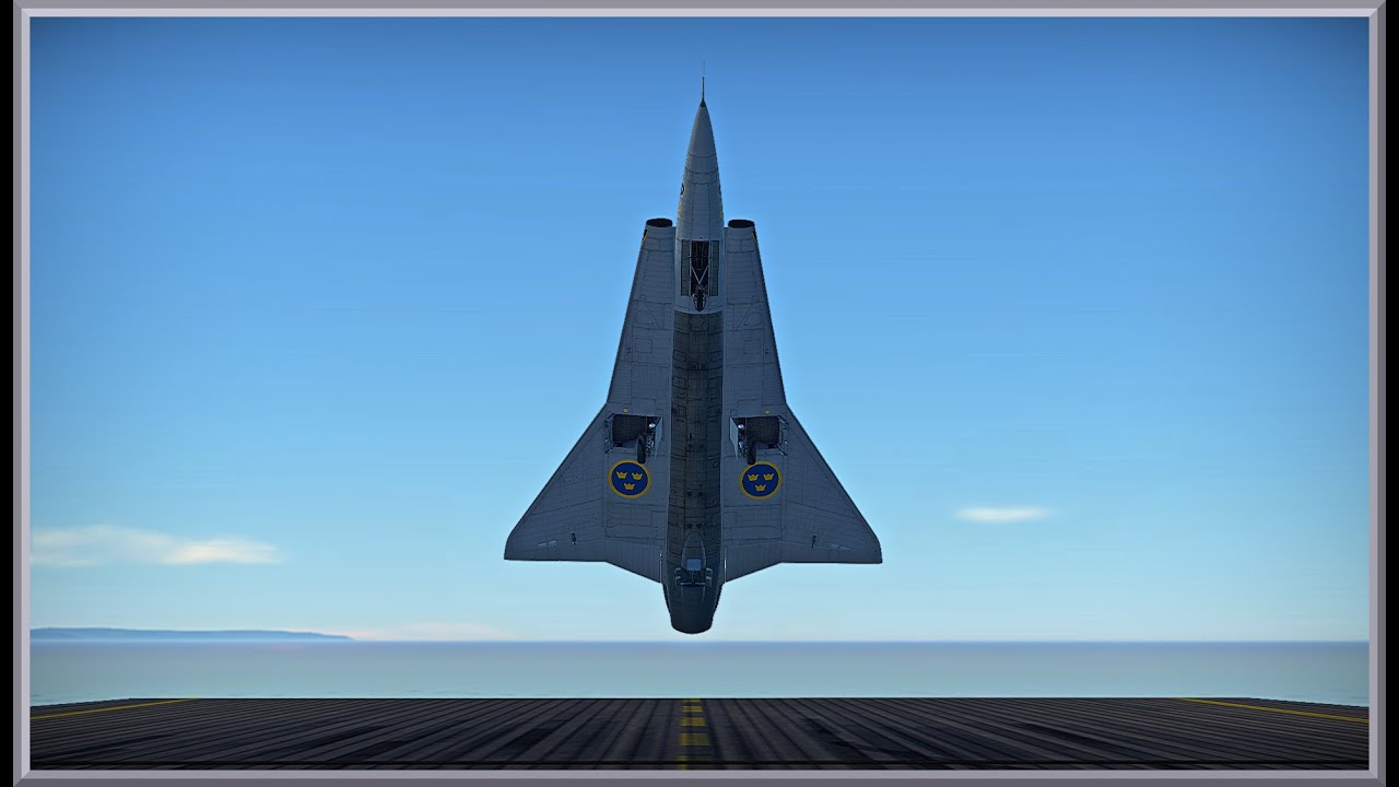 Draken "Cobra" Carrier Landing | Simulator Mode | By KV_II_Main - YouTube