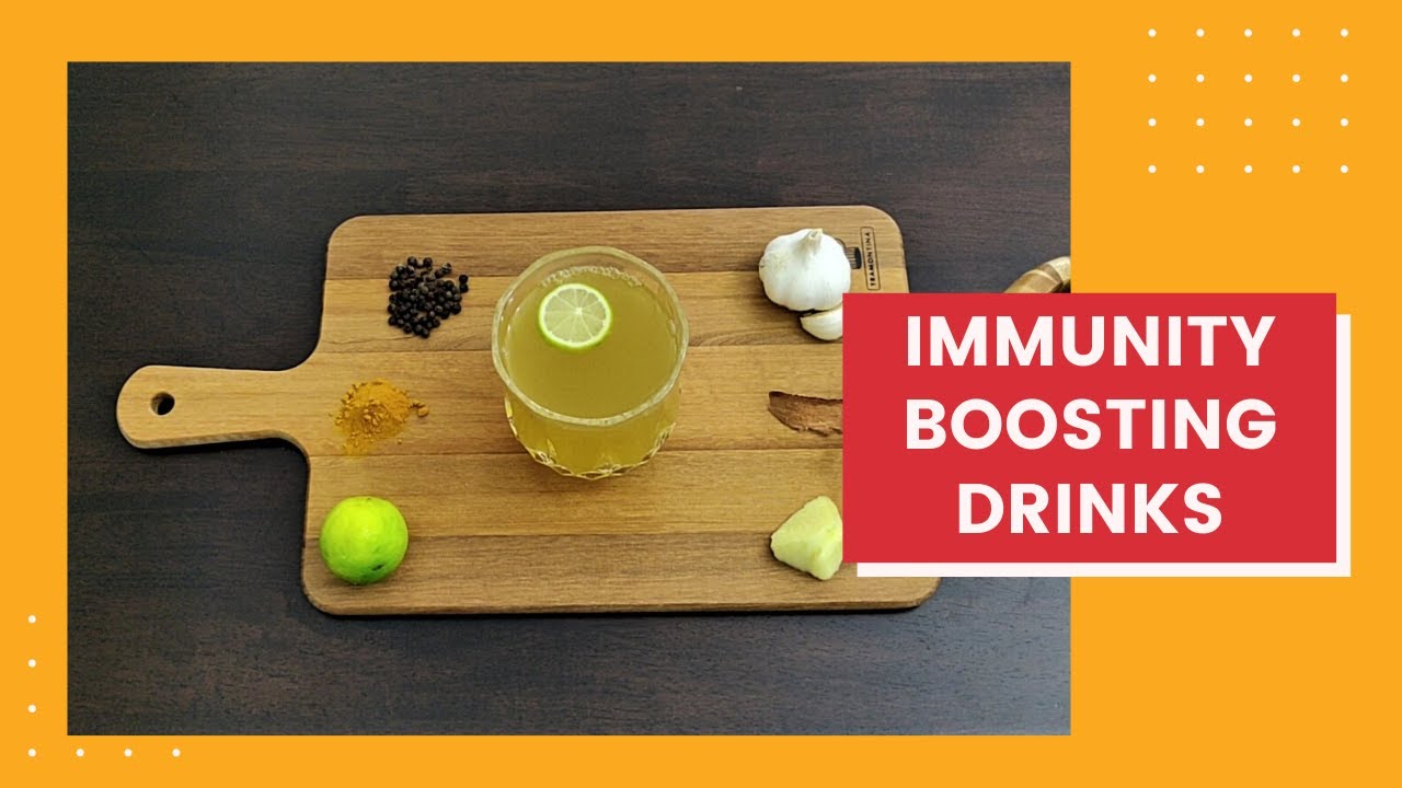 Immunity Boosting Drink | 5 minute drinks | Quarantine recipes ...
