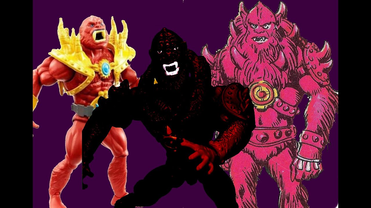 Making An Early Mini Comic Red Beast Man Masters of The Universe ...