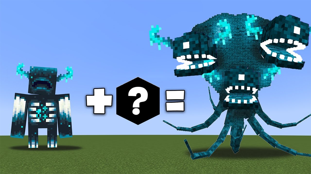 I Spawn WARDEN WITHER STORM in Minecraft!! - YouTube