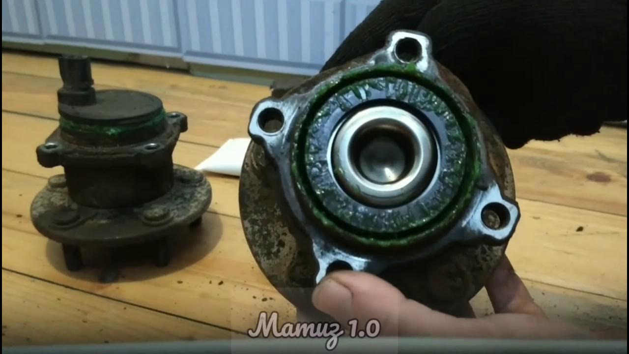 Вводим смазку в ступицу Форд Фокус 2. Задняя ступица. - YouTube