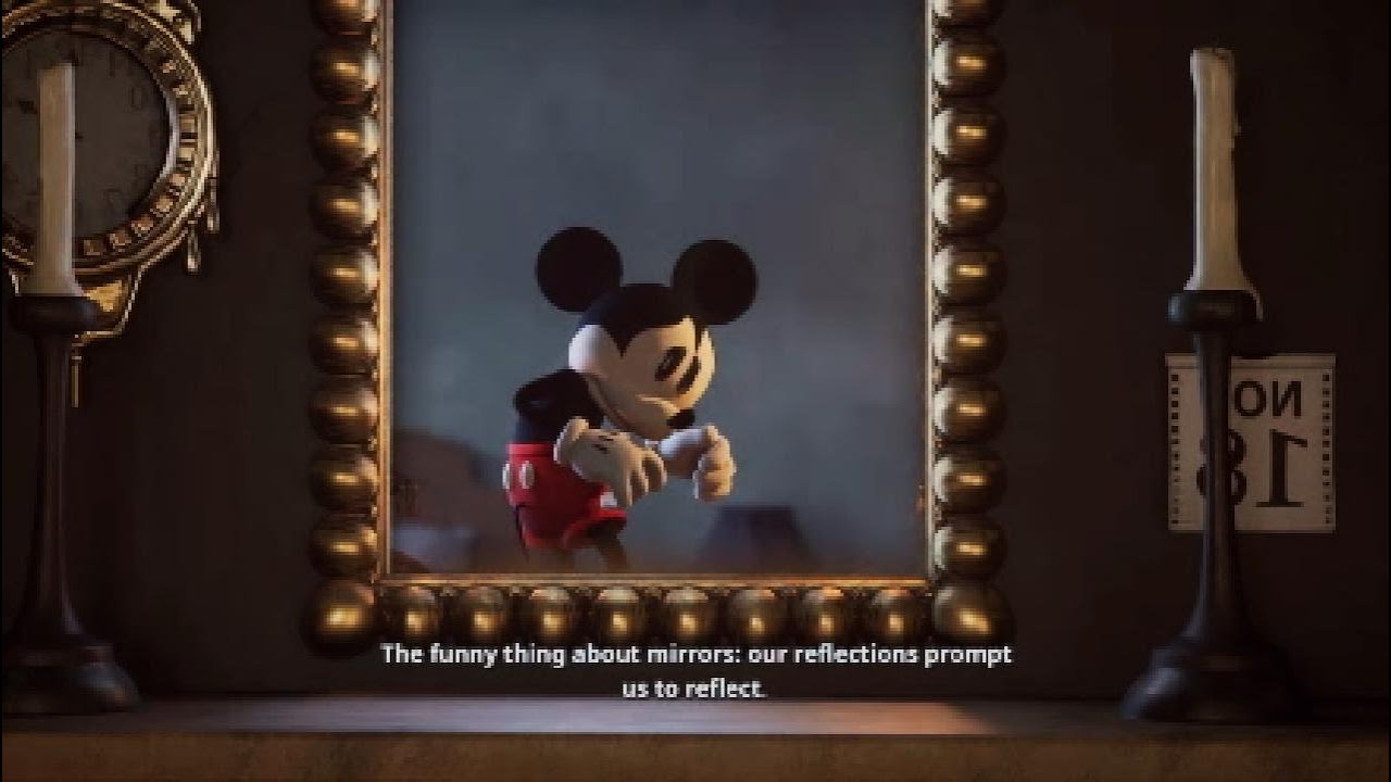 Disney Epic Mickey: Rebrushed Bad Ending - YouTube