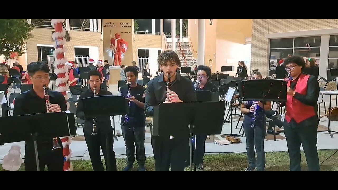 NFMHS Band Clarinet Ensemble @A Knight of Music - YouTube