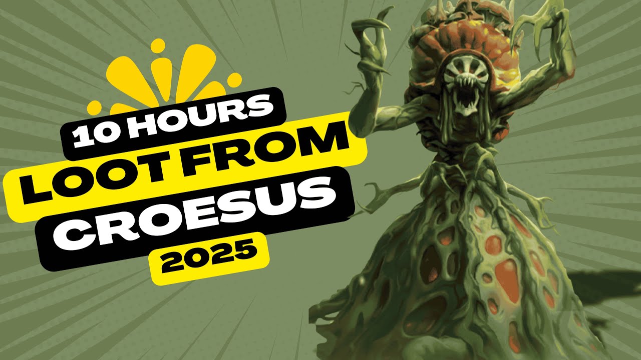 What I Got From 10 Hours of Killing Croesus 2025 - YouTube