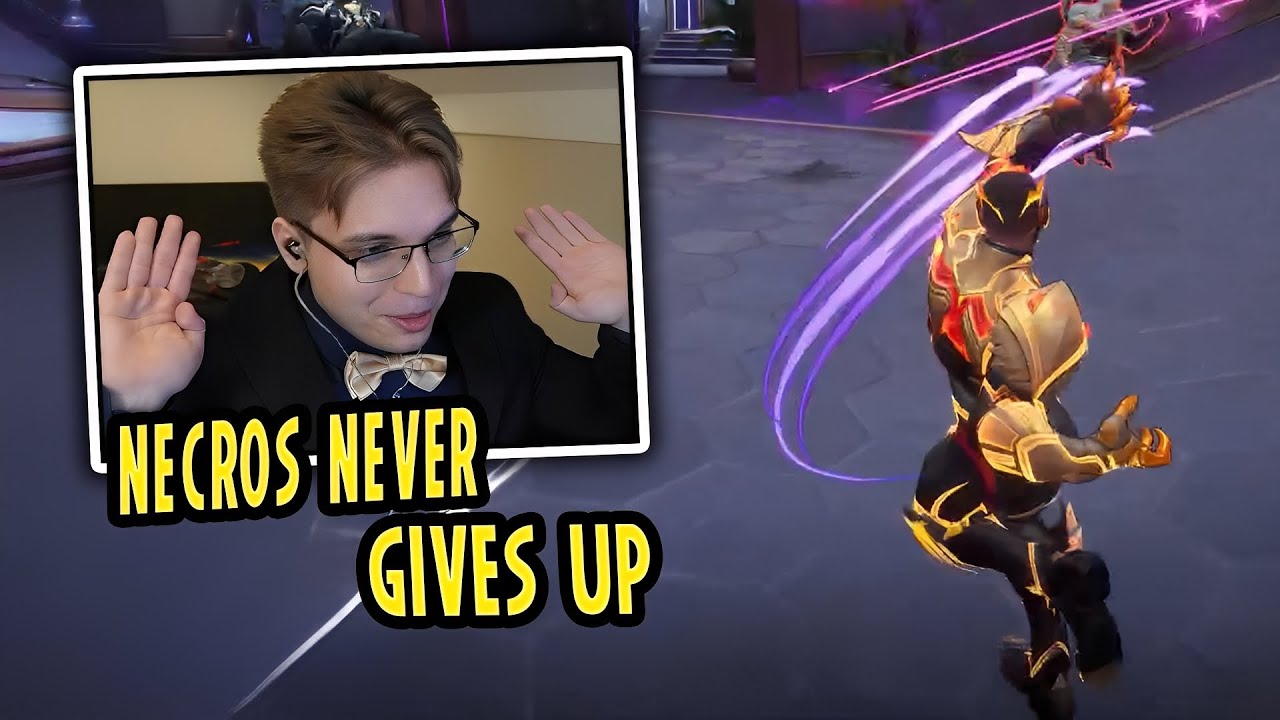 Necros Goes Crazy in Marvel Rivals and Clutches an Insane Match - YouTube