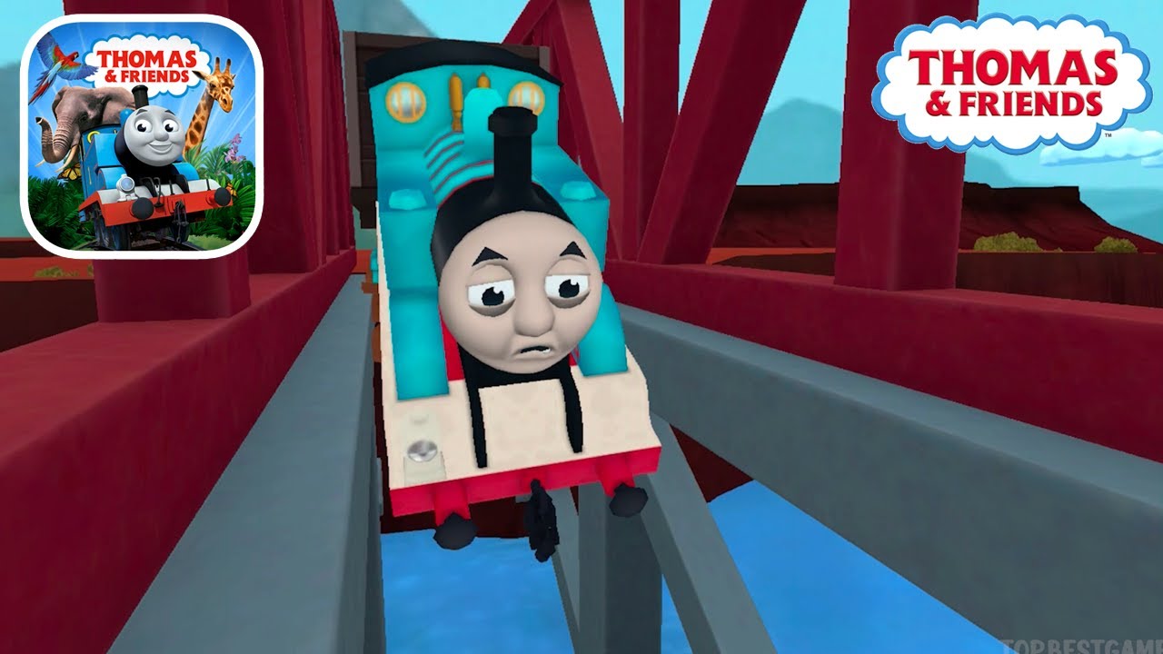 Thomas & Friends: Adventures! 🏆 Oh No! Thomas got stuck on the Bridge ...