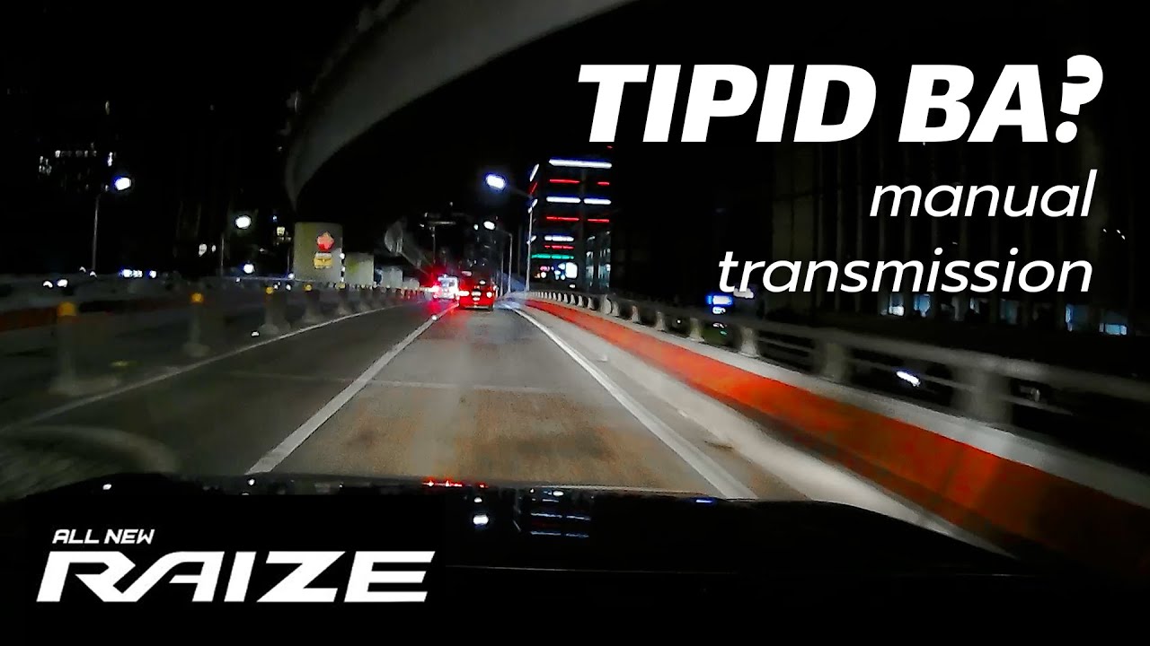 Toyota Raize Manual Transmission Gas Mileage - Tipid Ba? - YouTube